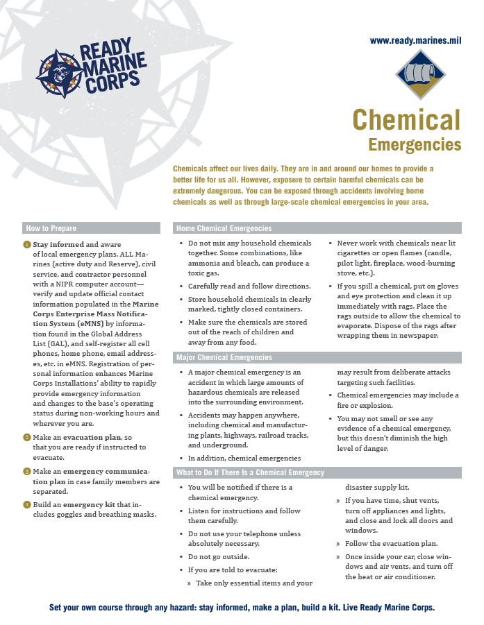 Chemical Emergencies